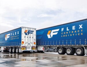 Flex Contract Logistics trailers exclusively built by Vawdrey - Vawdrey