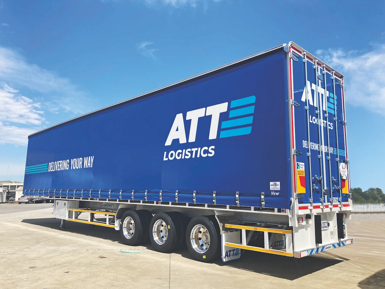ATT Logistics deploys new Vawdrey Titeliners with Auto Lock Air - Vawdrey