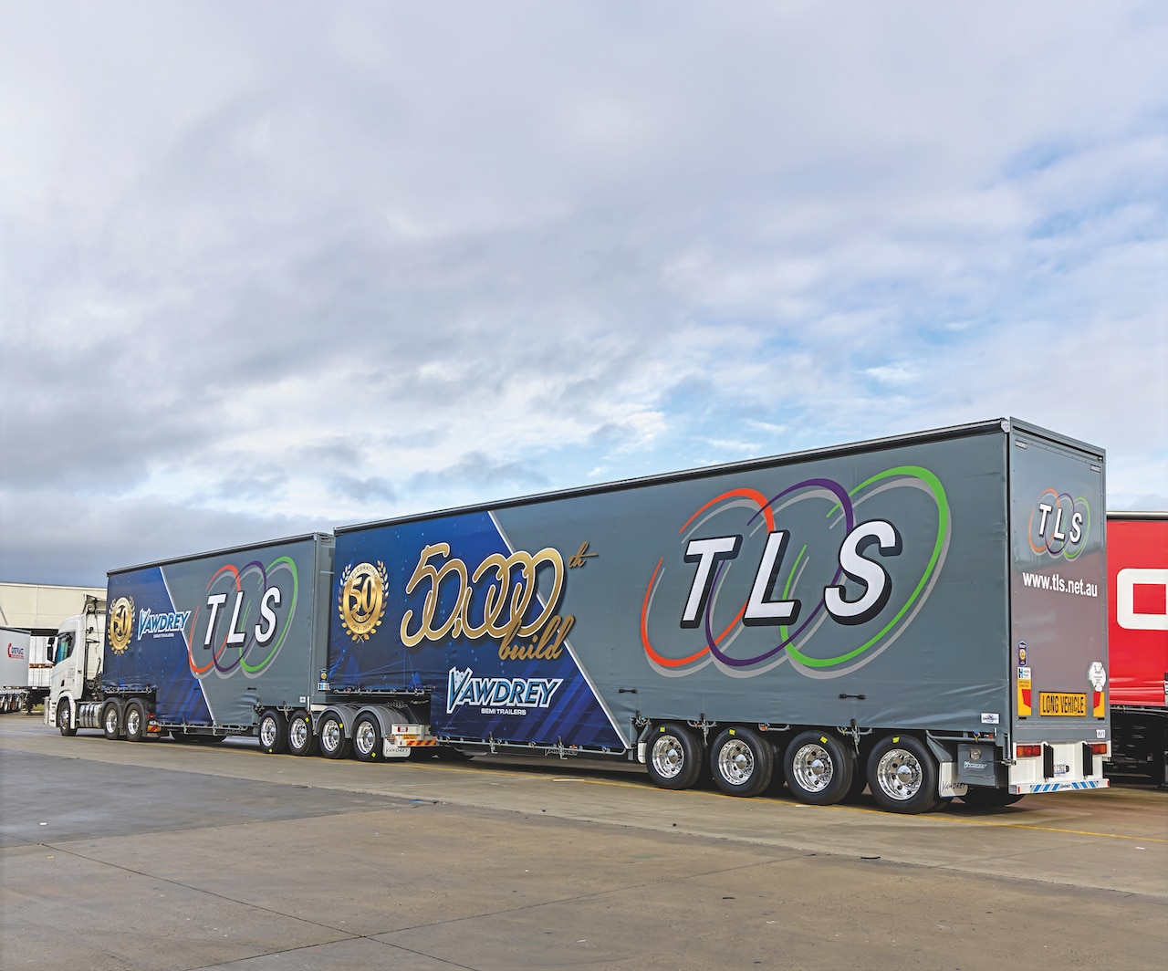 Total Logistic Solutions lands 50,000th Vawdrey build - Vawdrey